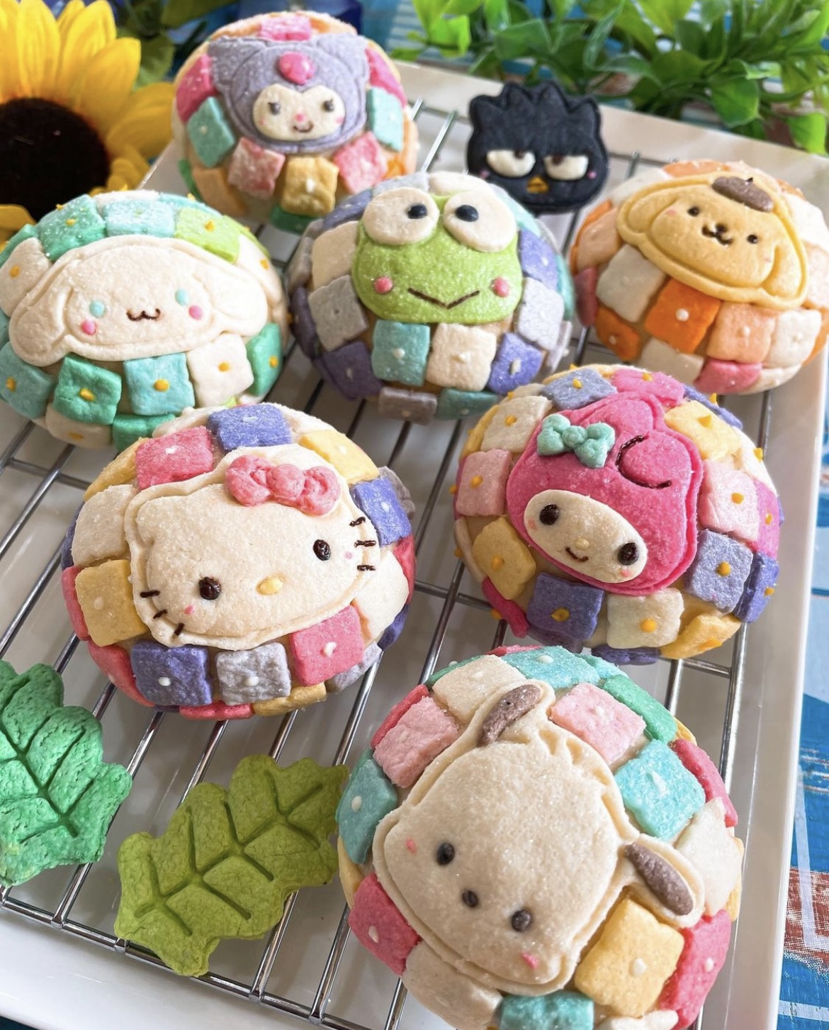 Sanrio on Twitter: "How cute are these Sanrio inspired melon pan? 🍞💞📷️: yutianliangzi on IG ...