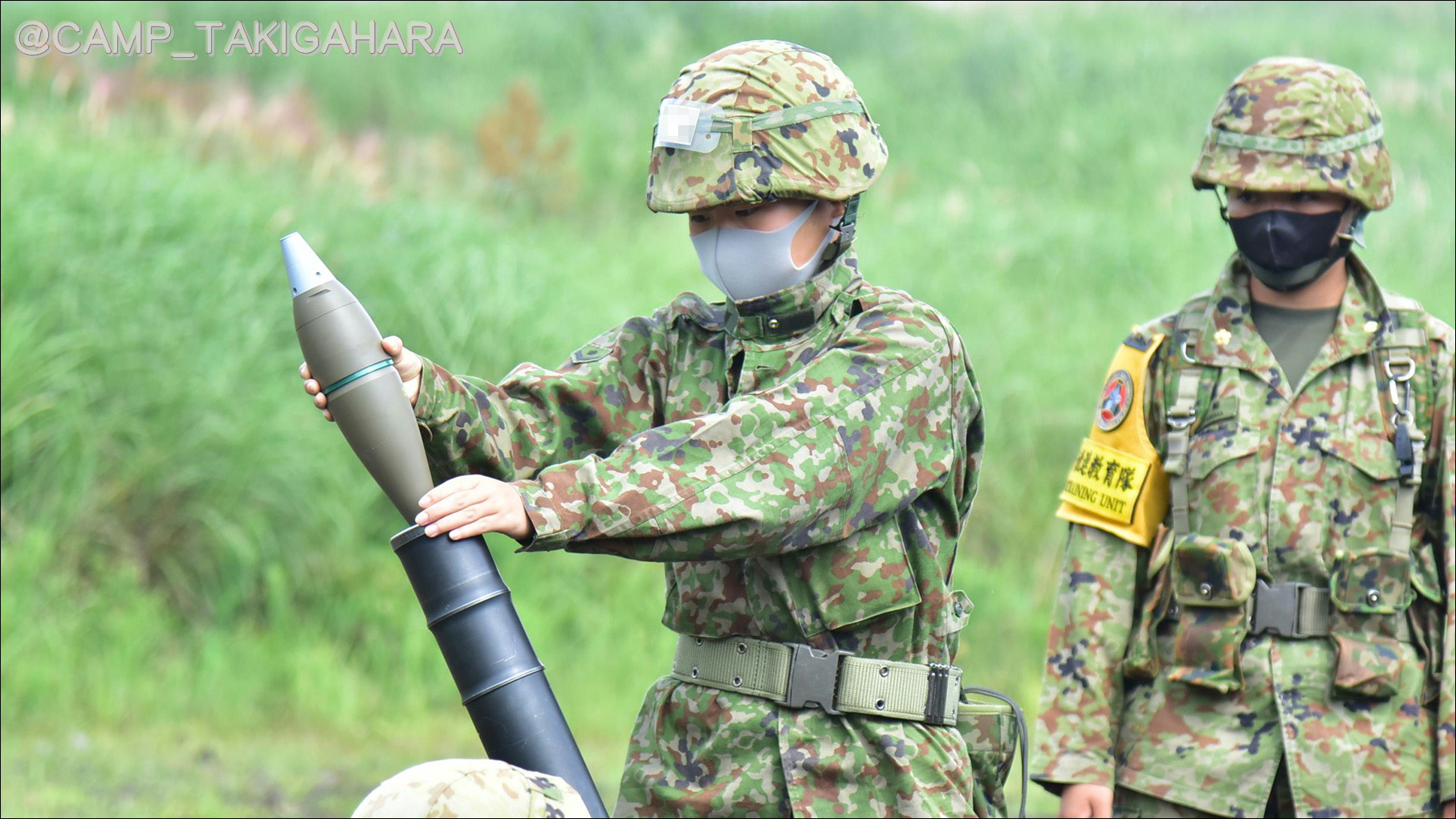 陸上自衛隊滝ヶ原駐屯地 On Twitter 新隊員教育隊 は、 81mm迫撃砲 及び 120mm迫撃砲 の実射訓練を実施しました。 操法等で繰り返し練成してきた基本基礎動作及び連携 