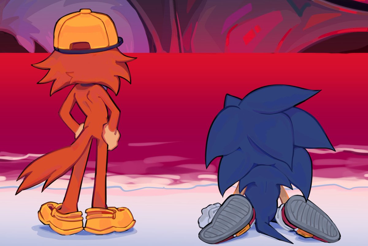 ソニック 「zoomed in version of sonic and ian jr 」|YAOI COCAINE ∞のイラスト