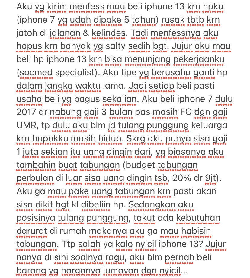 Baca Rules (bit.ly/worksfess) on Twitter: "Work! Tadi menfess yg ttg nyicil hp aku hapus soalnya ...
