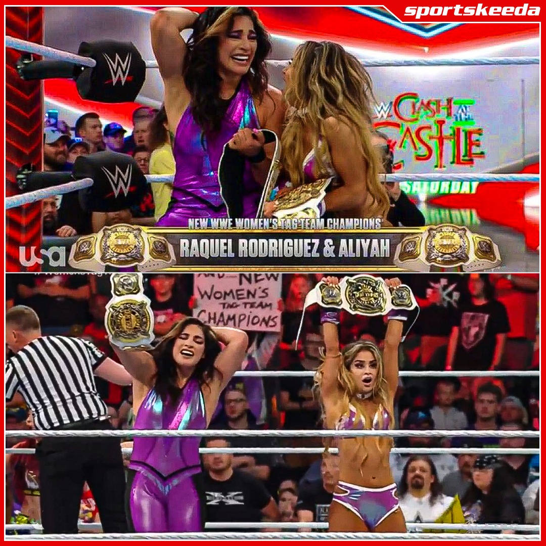 Sportskeeda Wrestling on Twitter: "Congratulations to Raquel Rodriguez and Aliyah on becoming ...
