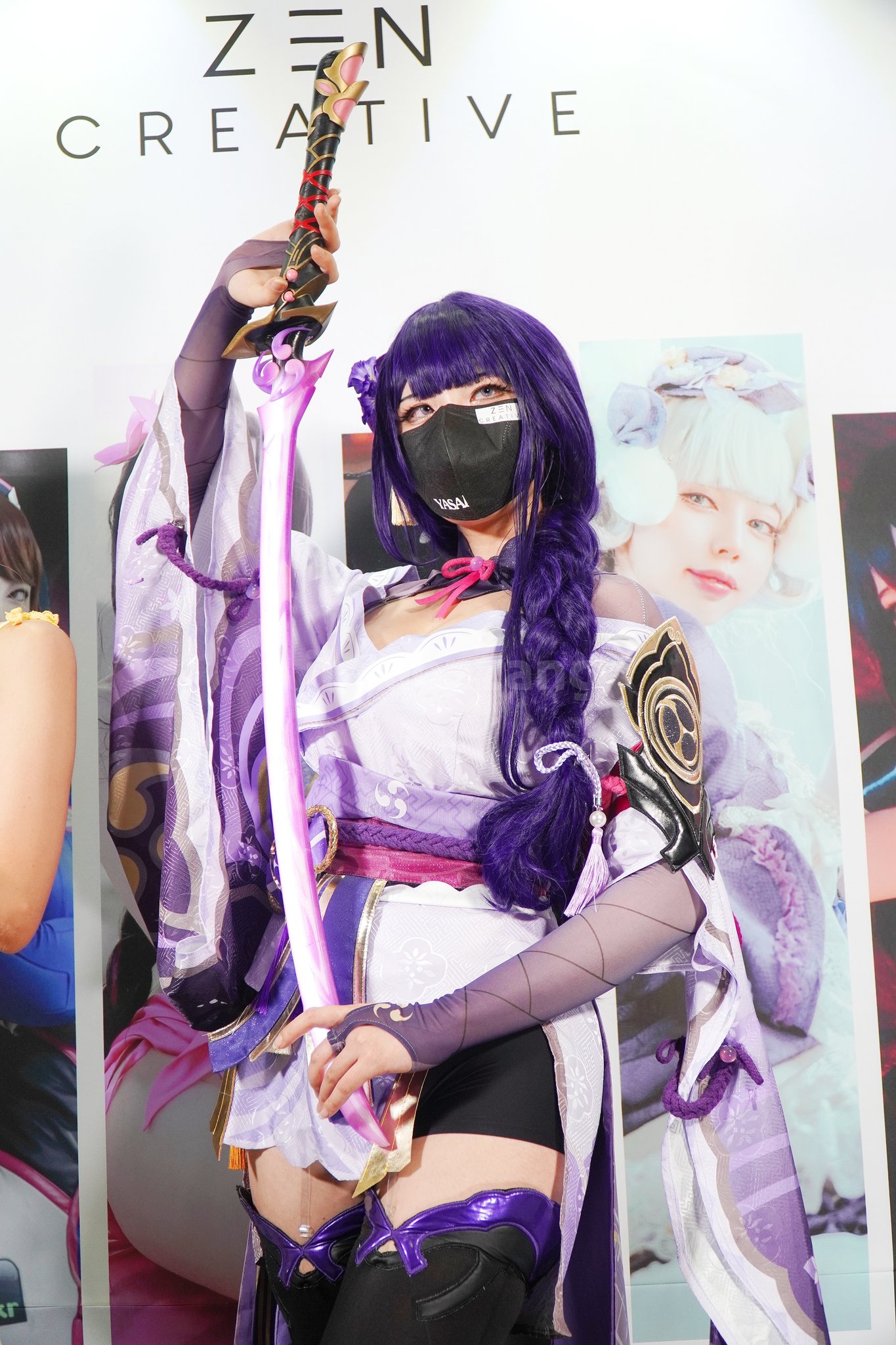 진모짱Fancam on Twitter: "2022 서울팝콘 ZEN Creative 야살 원신 라이덴쇼군 코스프레 @Yasal_170 #야살 #ZENCREATIVE # ...