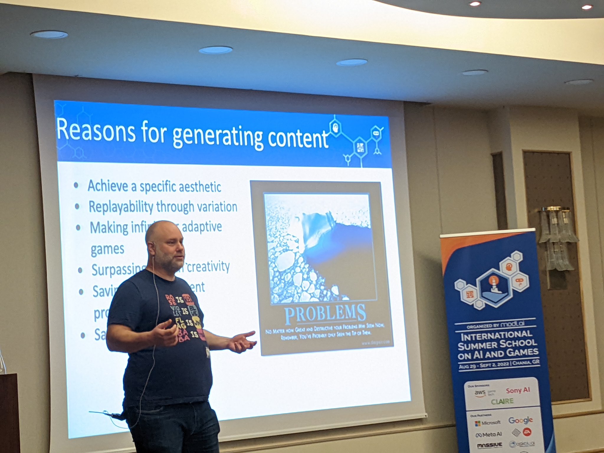 Game Ai School 2022 On Twitter Stating The Second Day Strong With