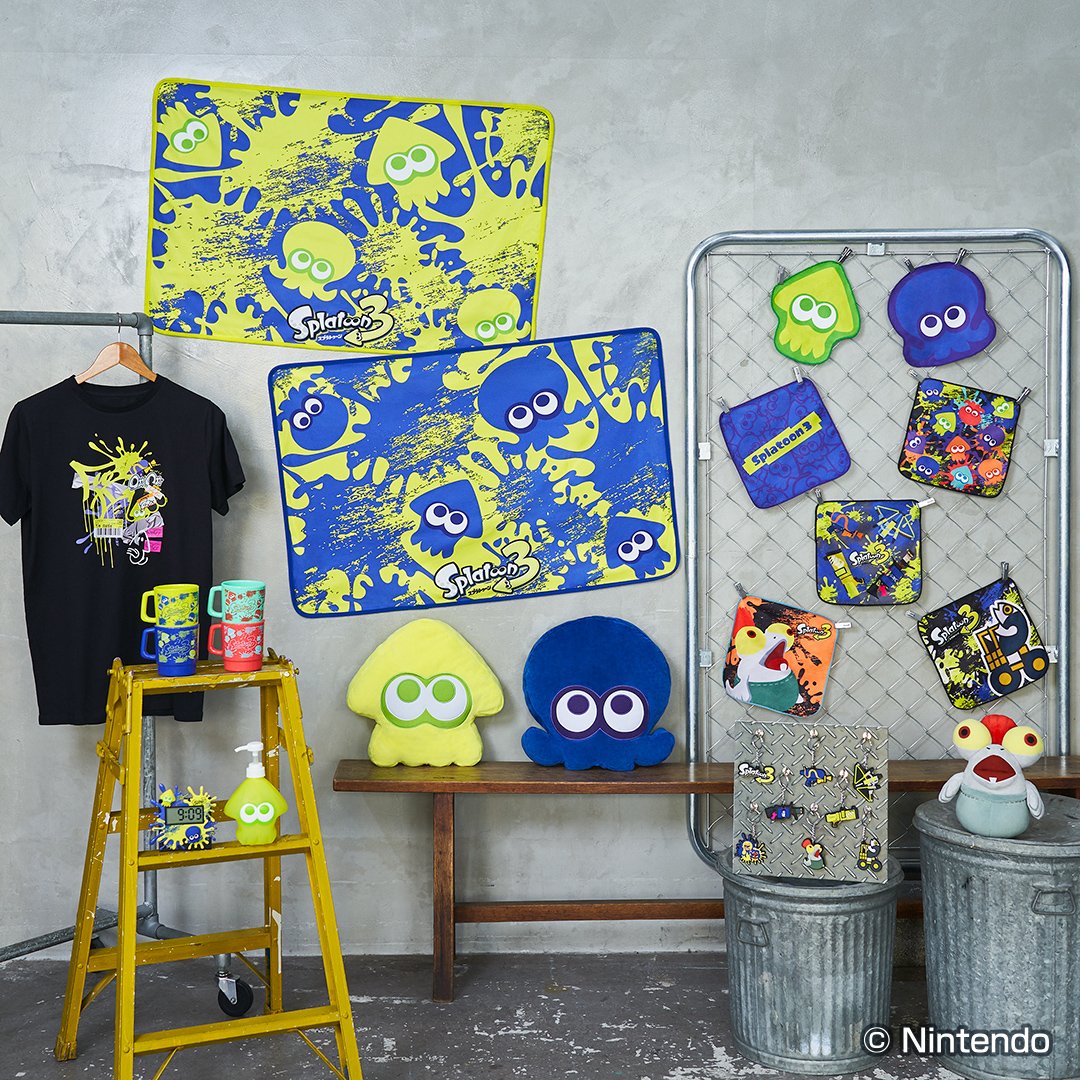 nick1 on Twitter: "스플래툰3 제일복권 나오는구나.. 티셔츠랑 쿠션 갖고싶은데 쿠션은 핑크색으로 따로 대행 맡겼고 티셔츠도 예전에 산 다른 스플래툰 티셔츠가 ...