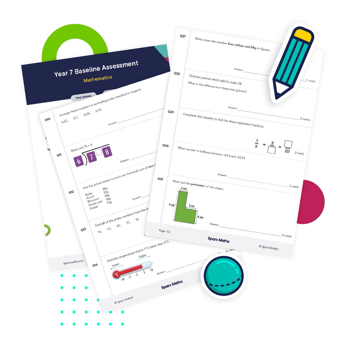 SparxMaths on Twitter: "🚨As promised🚨here's our fab baseline assessment ...