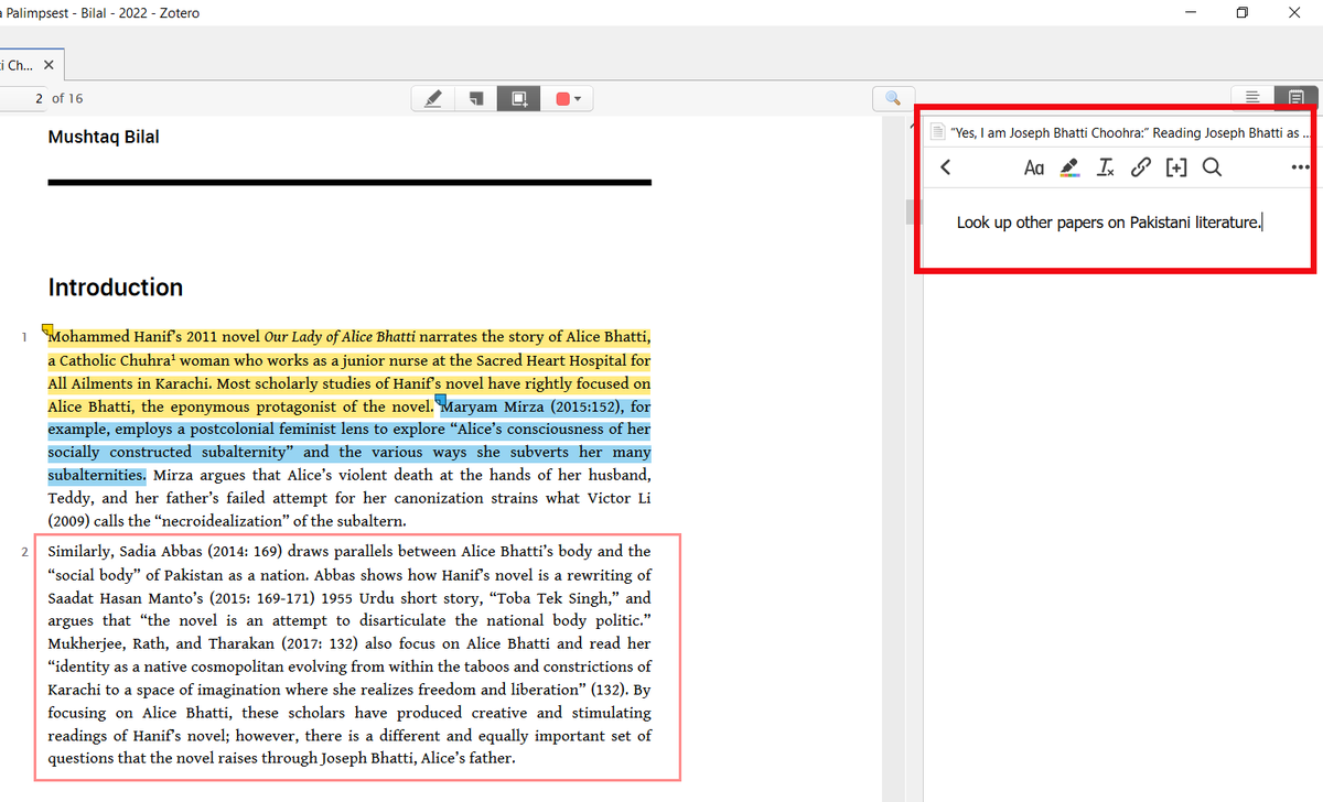 Every academic knows that the BEST software for citation and reference management is Zotero. BUT ...