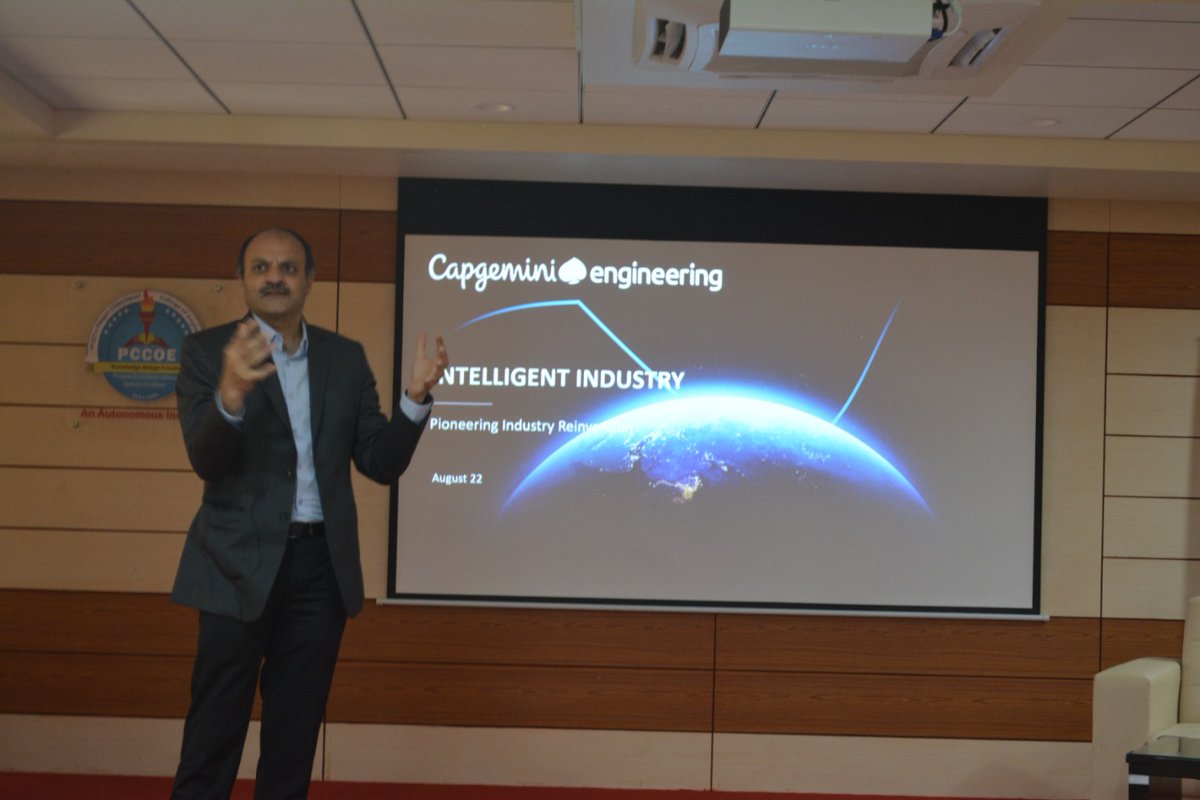 Capgemini India on Twitter: "Sanjeev Gupta, VP-India, Product & Engineering Solutions, Capgemini ...
