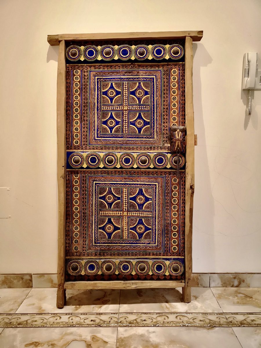 The old doors of Saudi Arabia are known for their rich decoration ...