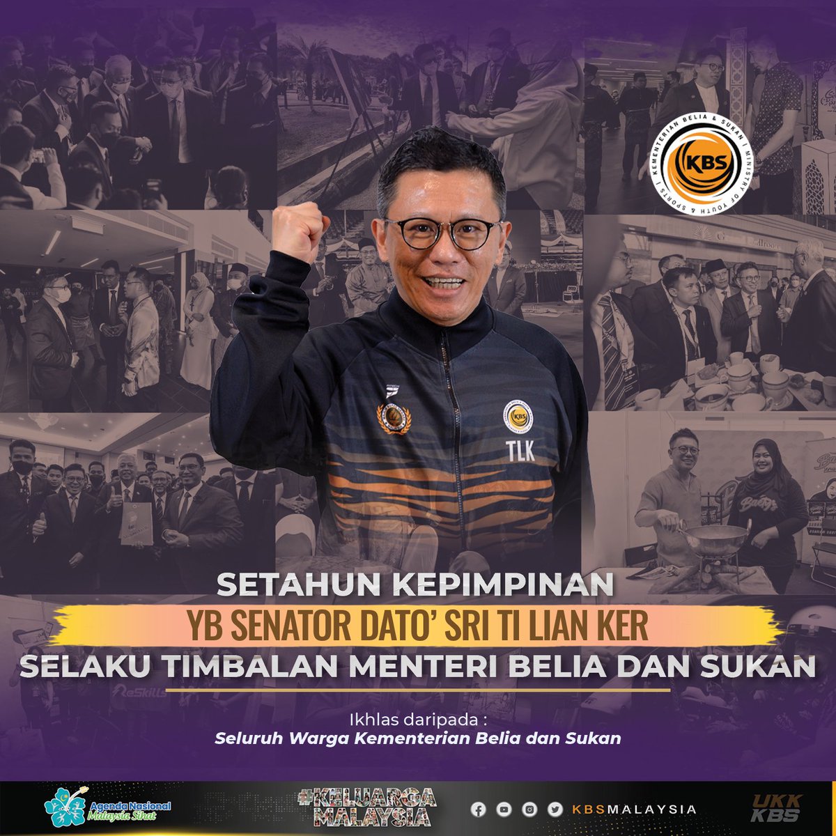 KBSMalaysia on Twitter: "Pucuk kepimpinan tertinggi dan seluruh #TeamKBS menzahirkan sekalung ...