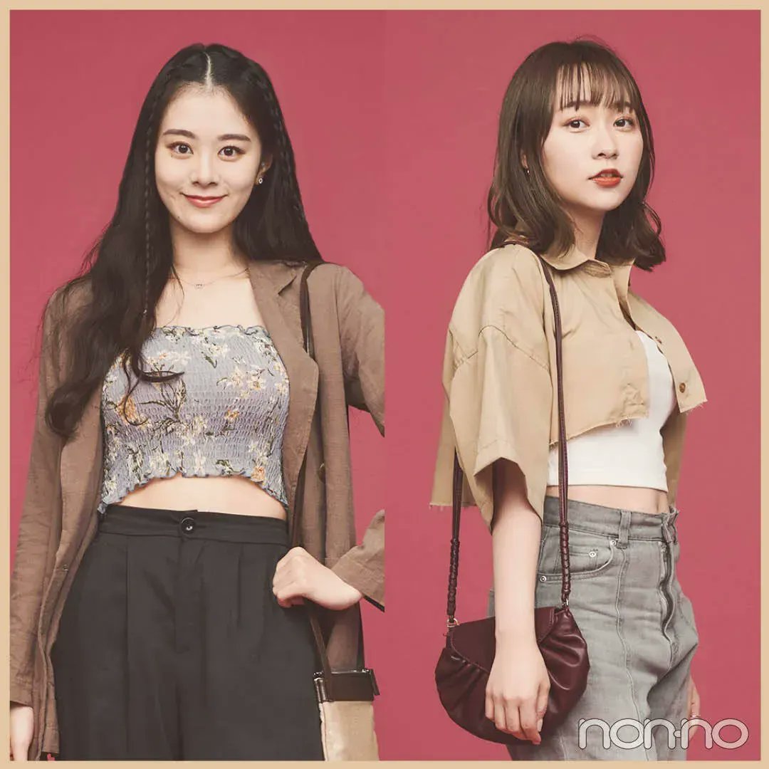 ノンノ／nonno on Twitter: "“短丈＆カットオフアイテム”人気沸騰中 ️‍ 身長別！肌見せコーデテクニック ︎ https://t.co/7fEXiHlm5j ＃ファッション ...