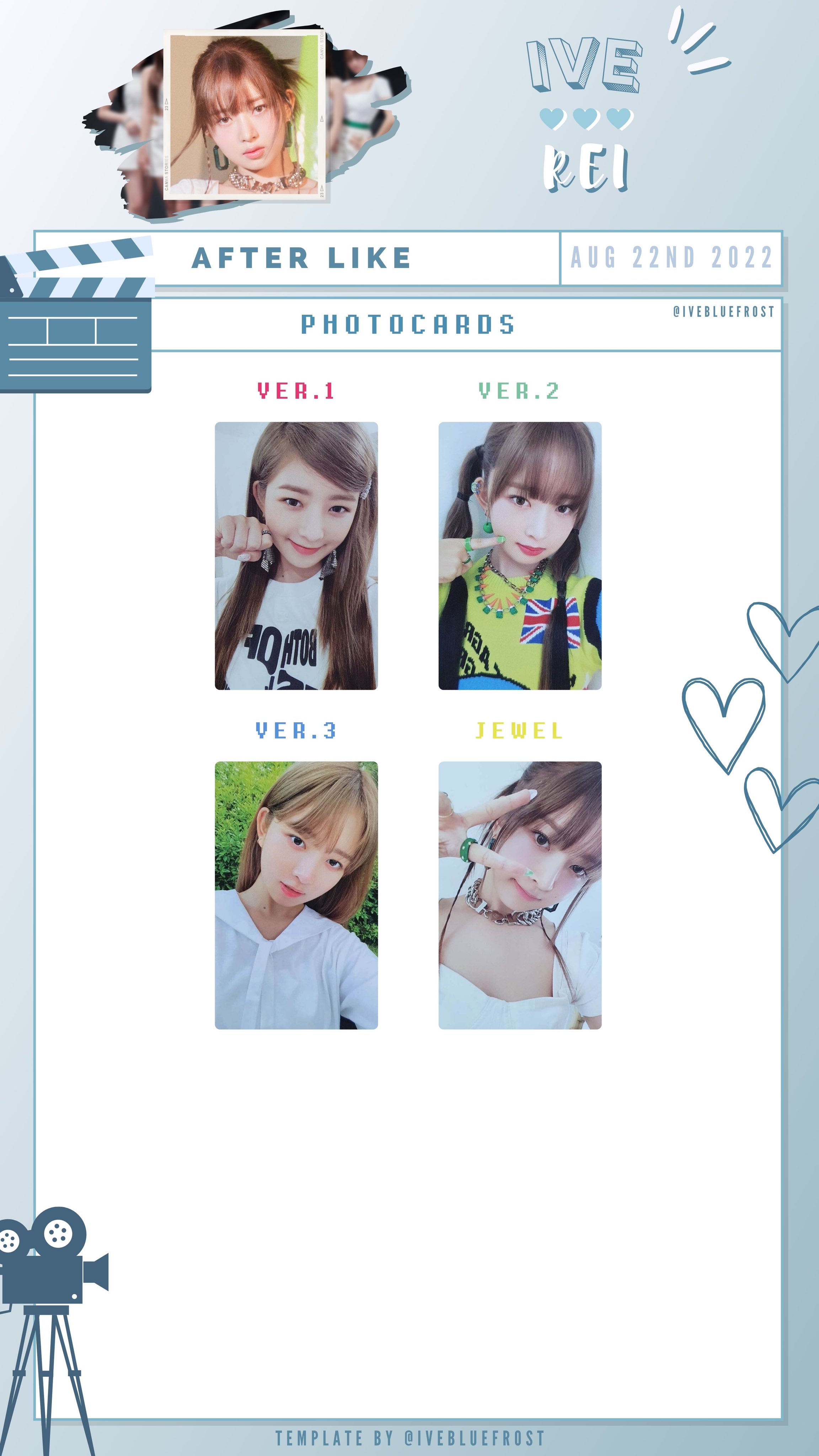 Ive After Like photocard and other inclusions - munimoro.gob.pe