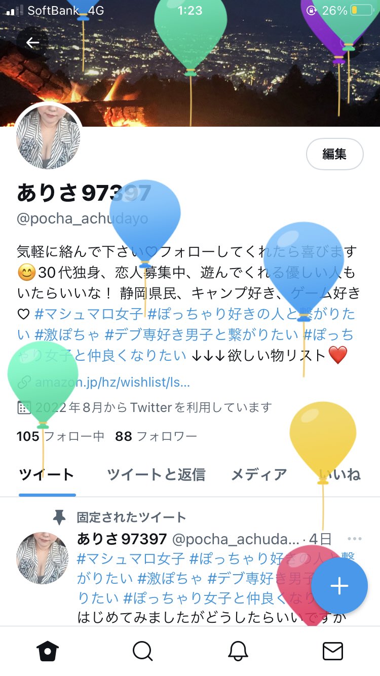 ありさ97397 (@pocha_achudayo) / Twitter