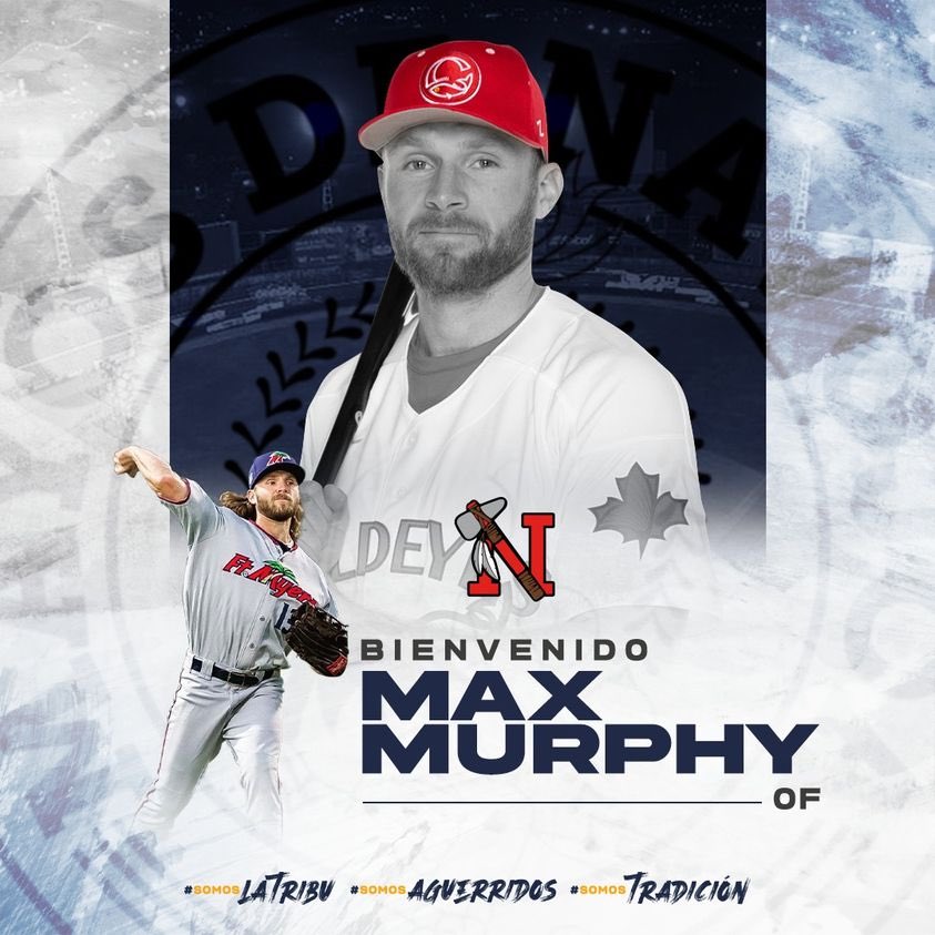 Cuarto Bat ® on Twitter: "El jardinero estadounidense Max Murphy es anunciado como refuerzo de ...