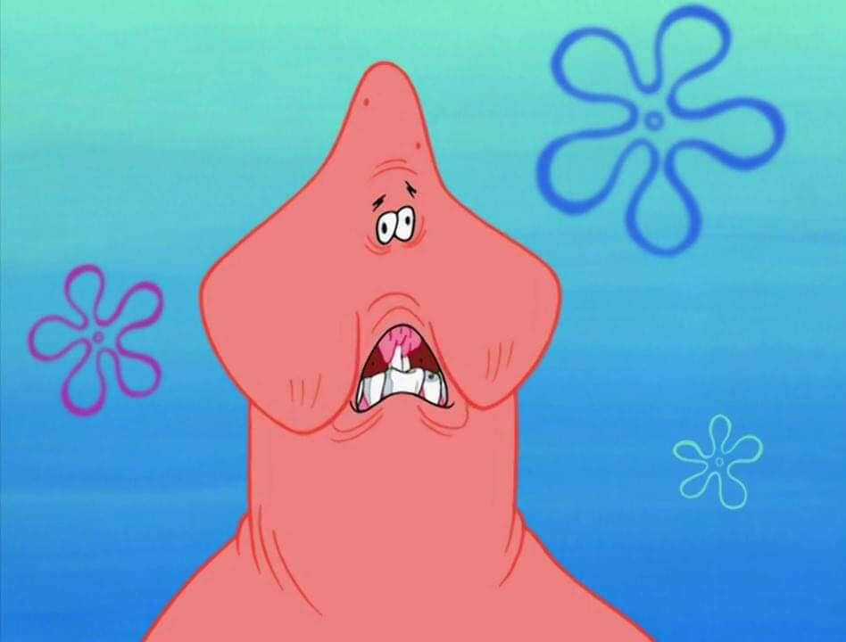 Spongebob Face Freeze Patrick