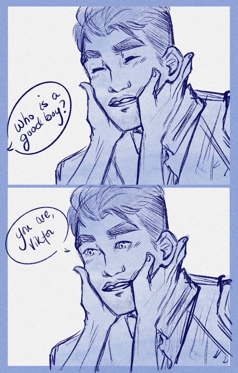 「He needs to hear it sometimes #jayvik 」|meliz 🐝 💛の漫画