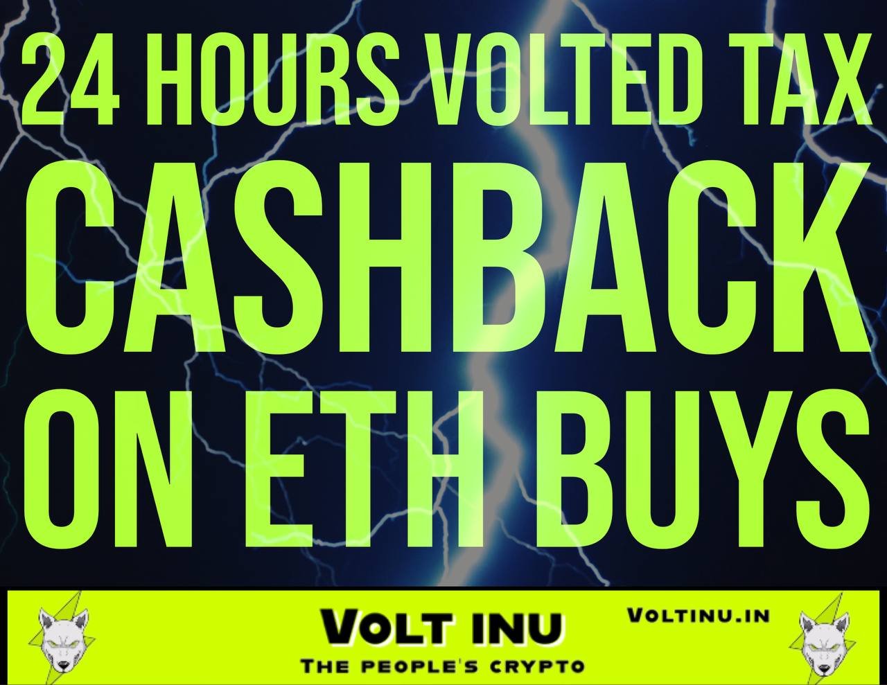 Volt Inu ⚡️ on Twitter: "A dip isn't enough for you? Here you go a tax free dip ⚡️⚡️ For the ...