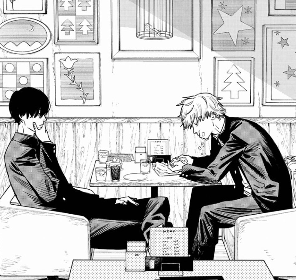 「yoshida in the same school as denji!! yoshida denji besties 」zan 🇵🇸🍉の漫画