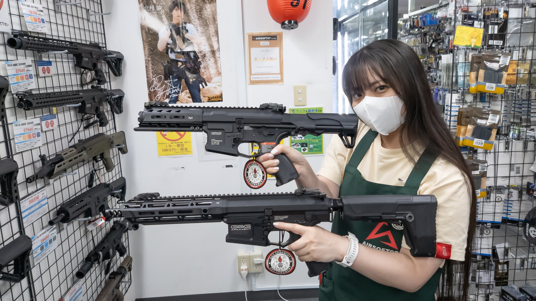 AIRSOFT97@MWSカスタム好評販売中 on Twitter: "G&Gラバーズ間の新製品シリーズ！ こちらは「デカいARP556」と話題になった SBR308Mk2です！ 大容量 ...