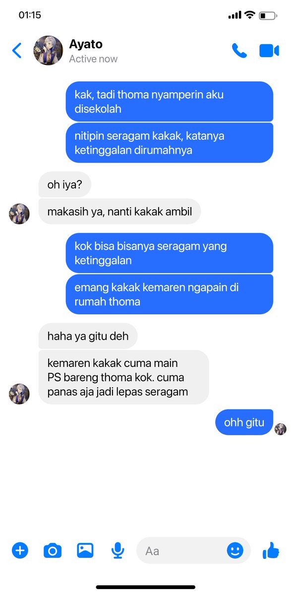 ON 📩 | BACA RULES 📌 on Twitter: "au! cw // bxb , thomato , thoma x ayato , suggestive ? nsfw ...