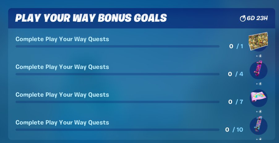 Fnassist News And Leaks On Twitter The Fortnite Play Your Way