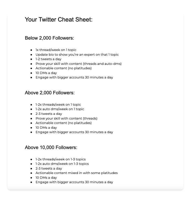 JK MOLINA on Twitter: "Your Twitter Cheat Sheet: https://t.co/qn06MWTPaD" / Twitter