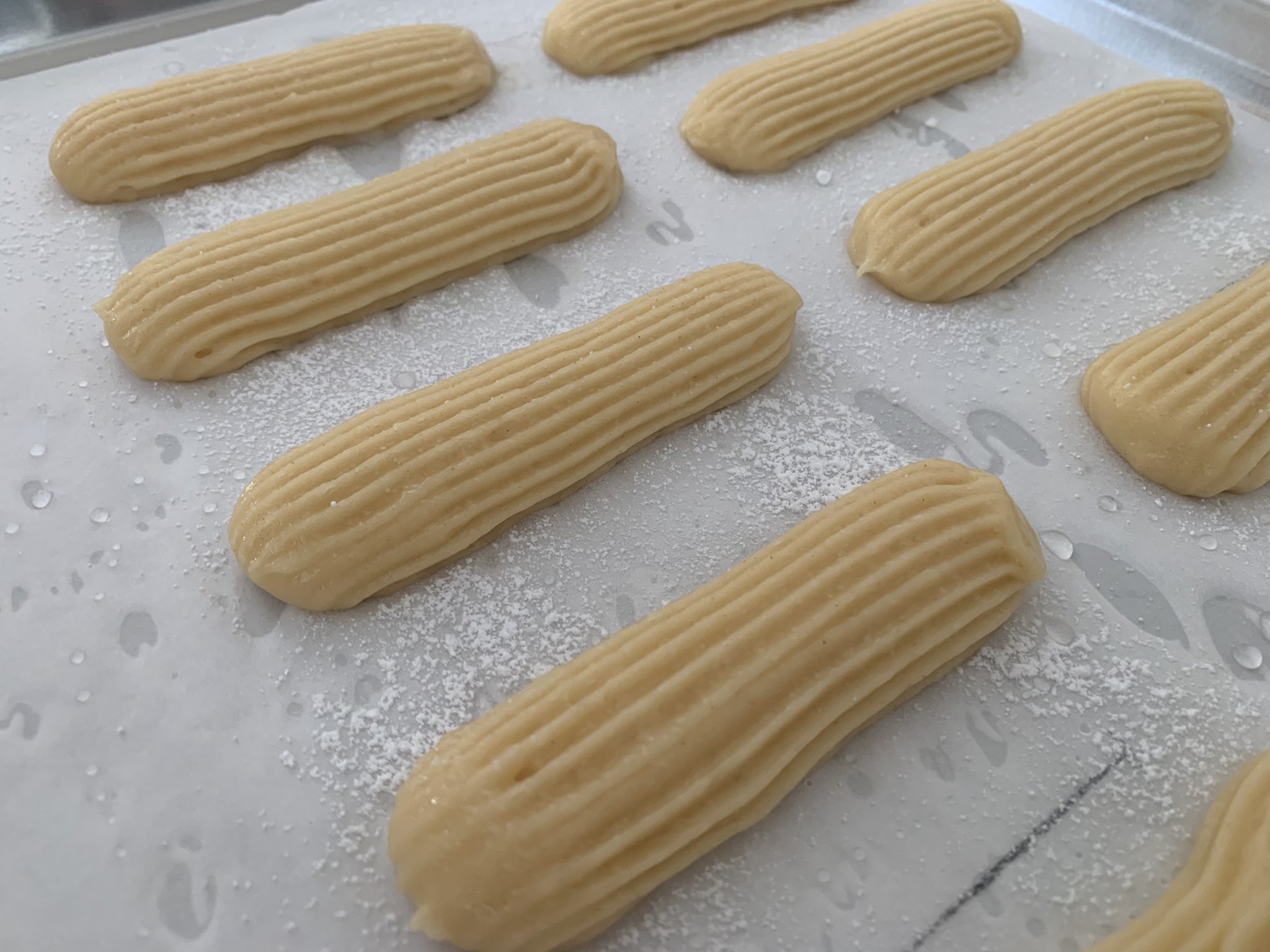 AJ's Classic Cakes on Twitter: "Chocolate Eclairs freshly baked and delivered same day. My ...