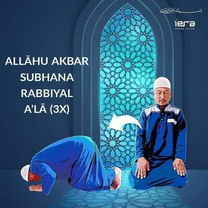 HOW TO PRAY DAILY PRAYERS STEP BY STEP & WHAT TO RECITE.🌸💙 Salah is the ...