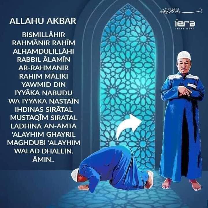 HOW TO PRAY DAILY PRAYERS STEP BY STEP & WHAT TO RECITE.🌸💙 Salah is the ...