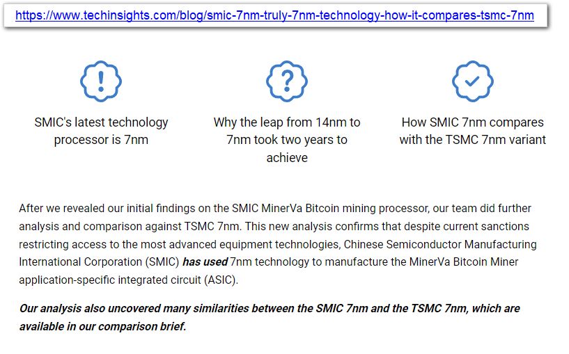 OGAWA, Tadashi on Twitter: "=> SMIC 7nm is truly 7nm technology, How it compares to TSMC 7nm ...