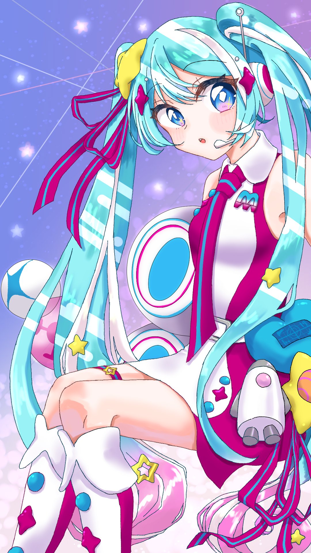 依純つぐり on Twitter: "ミクさんお誕生日おめでとう～～！！！！ kazmさんの素敵な企画に参加させていただきました！ ＞RT #初音ミク誕生祭2022 #初音ミク生誕祭2022 ...