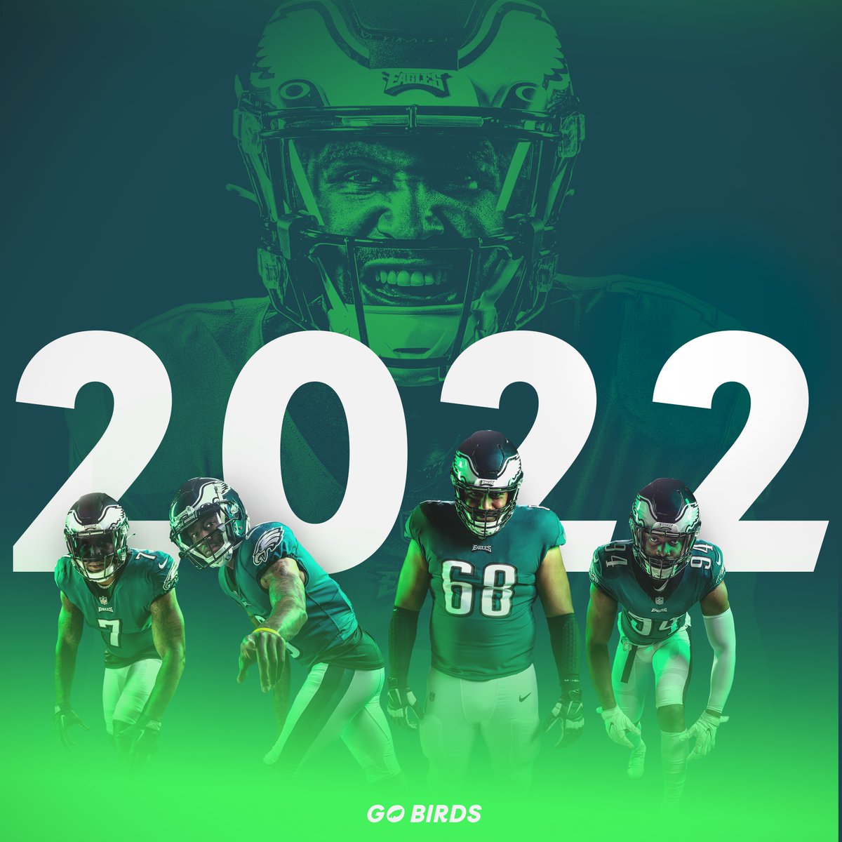 Philadelphia Eagles on Twitter: "Introducing the 2022 Philadelphia Eagles #FlyEaglesFly"