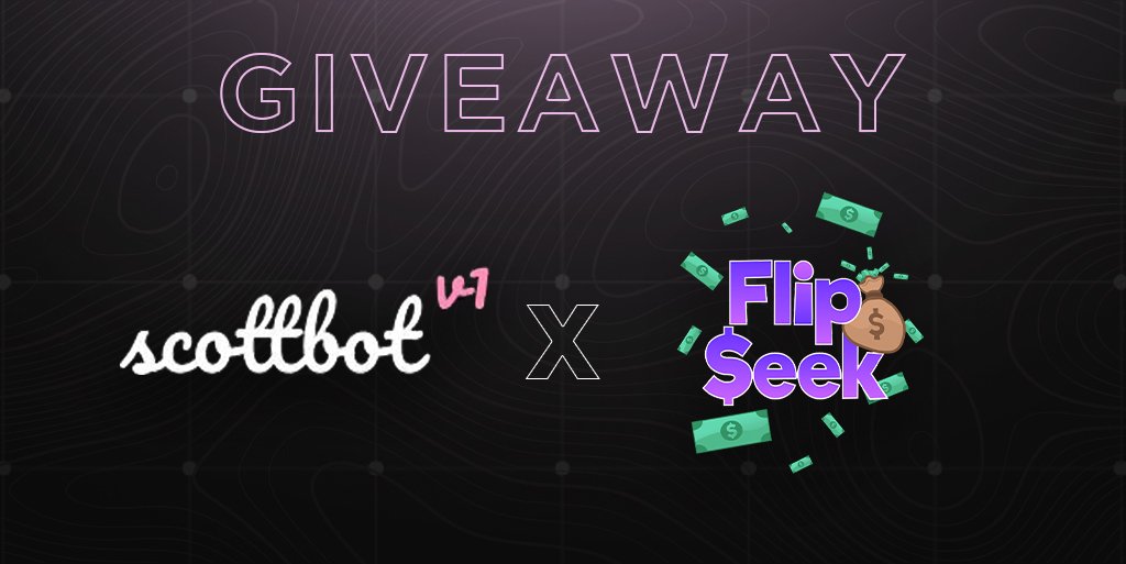 scottbot on Twitter: "WE TEAMED UP WITH FLIPSEEK FOR A BIG GIVEAWAY! 2 @scottbotv1 YEARLY COPIES ...