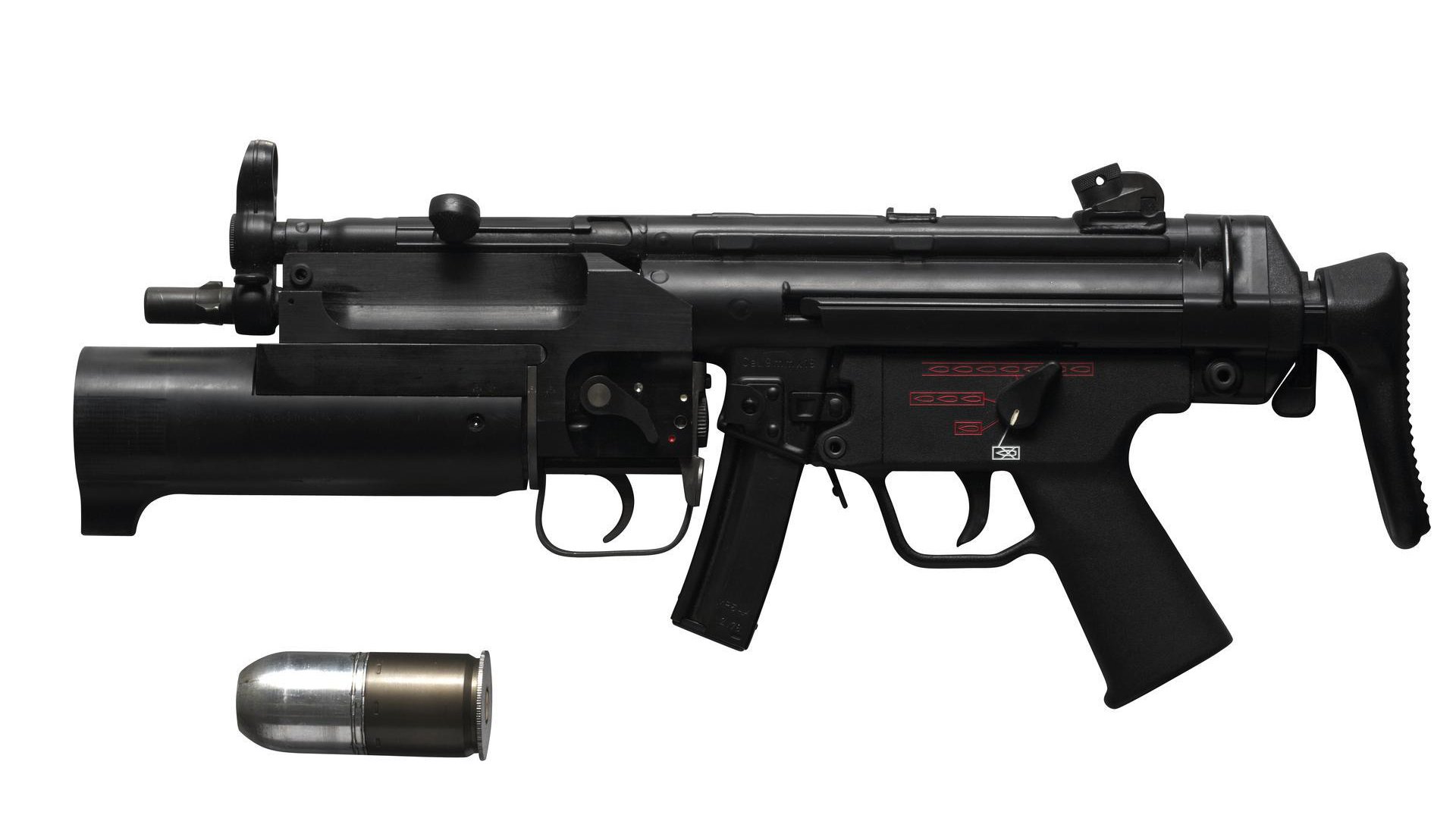 ᴅᴇᴡ on Twitter: "MP5 SMG fitted with grenade launchers https://t.co/AfsOZIWEGh" / Twitter