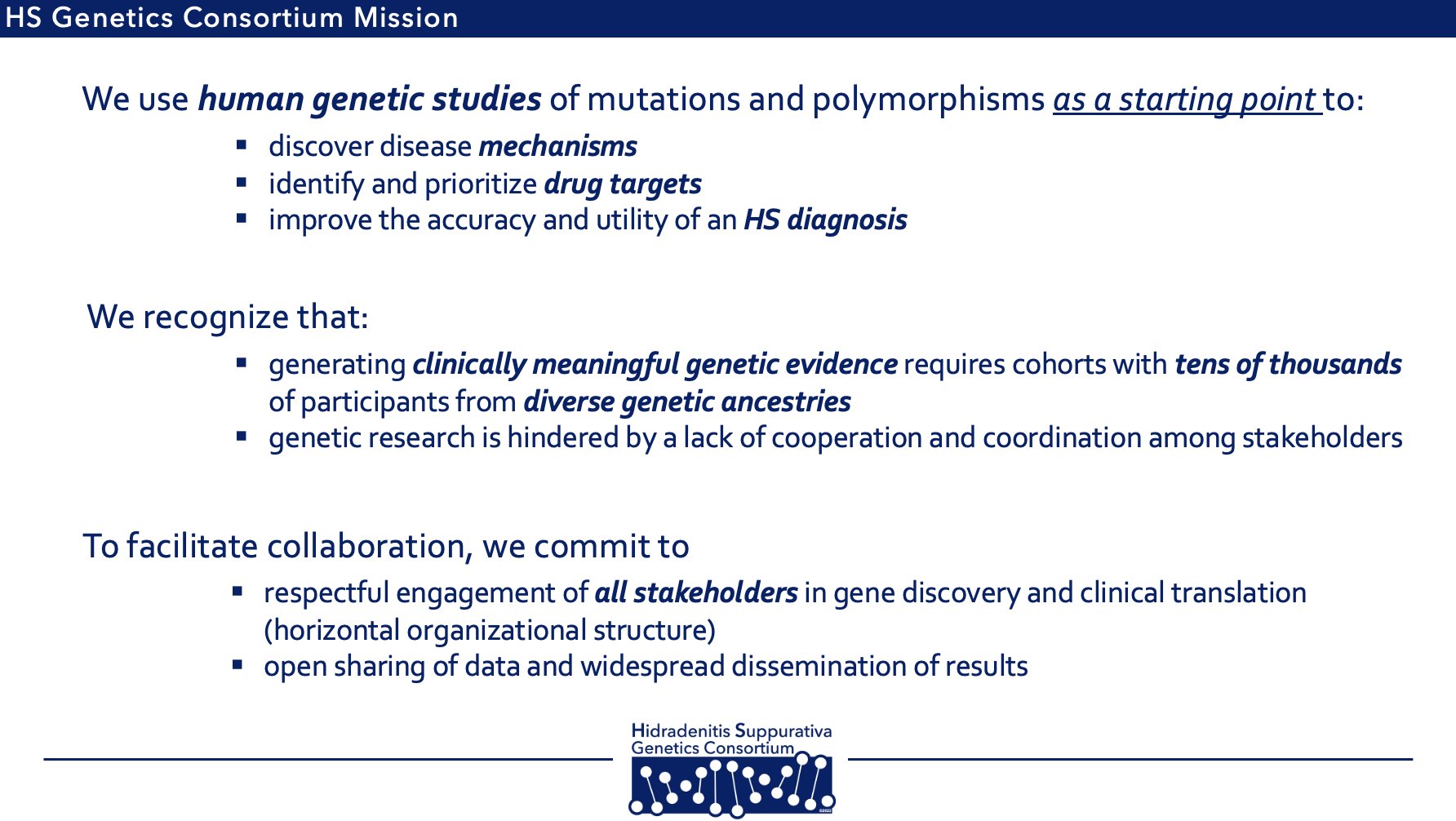 Hidradenitis Suppurativa Genetics Consortium (@HS_genetics) / Twitter