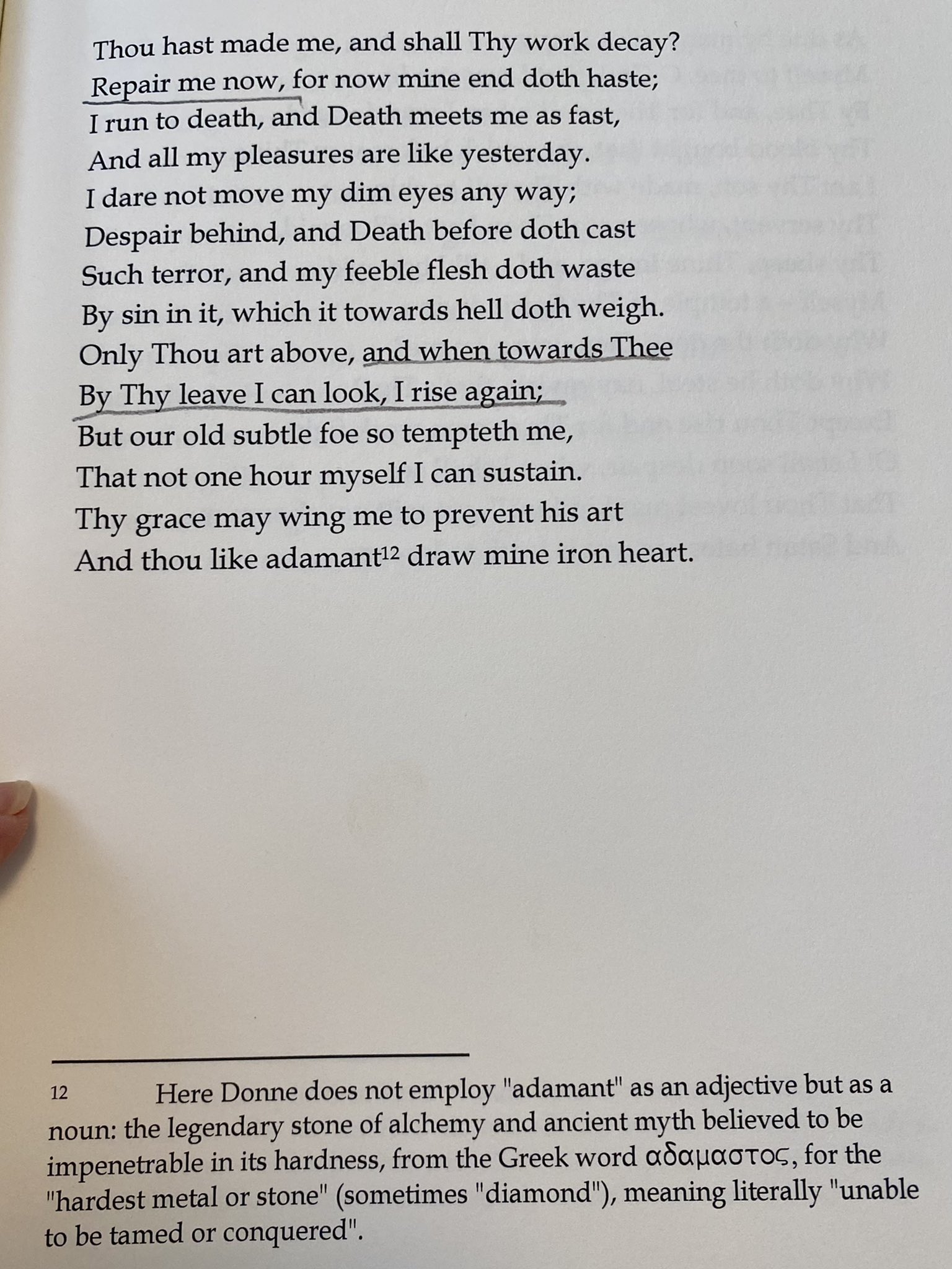 John Donne Holy Sonnet Holy Sonnet Vii: At The Round Earth's Imagined