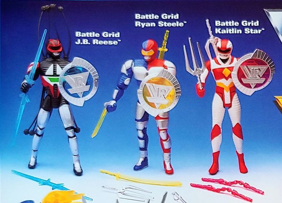 SentaiFive (戦隊ファイヴ) on Twitter: "The Battle Grid figures are such a mind fuck bc it’s Kenner ...