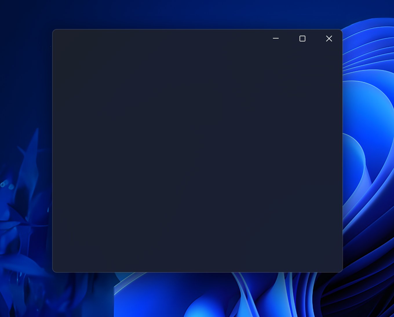 FireCube on Twitter: "Introducing Acrylic™️, An app that displays Acrylic and that's it ...