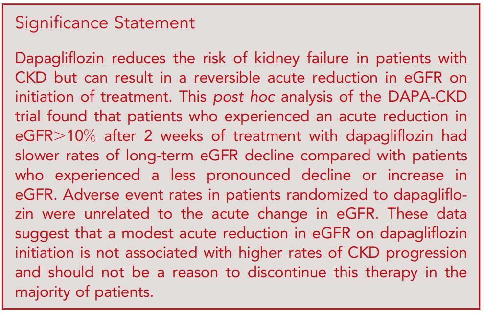 Edgar V. Lerma 🇵🇭 on Twitter: "Patients who experienced an acute ⬇️ in eGFR >10% after 2 weeks ...
