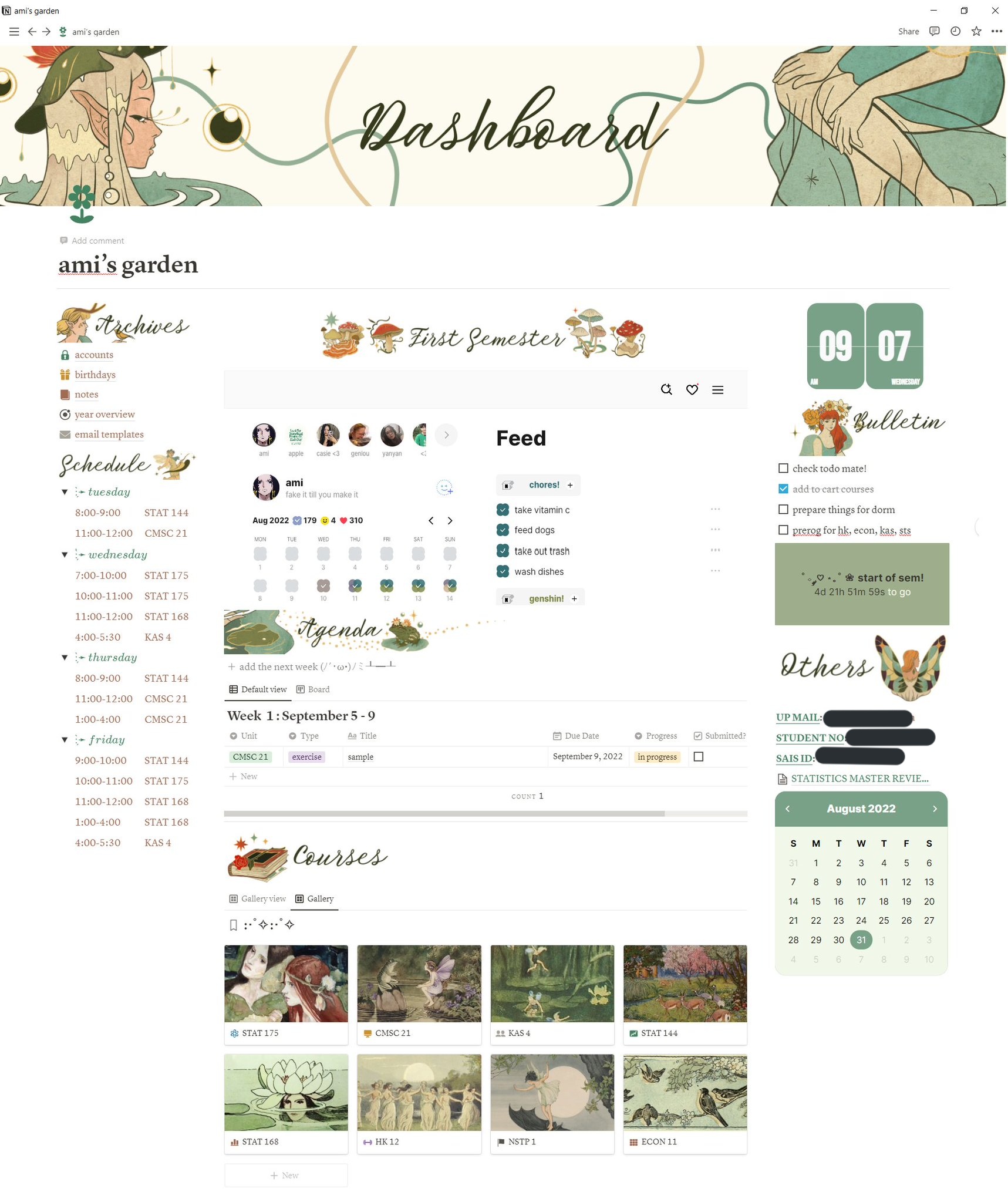 ami 🧸 on Twitter: "i love the fact that i can embed my todo mate in notion ️‍🔥 ️‍🔥 https://t.co ...