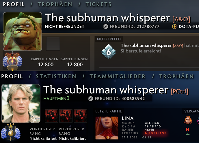 Weird Dota Profiles on Twitter: "2 different people btw #dota2 https://t.co/ZcaNeHNnaI" / Twitter