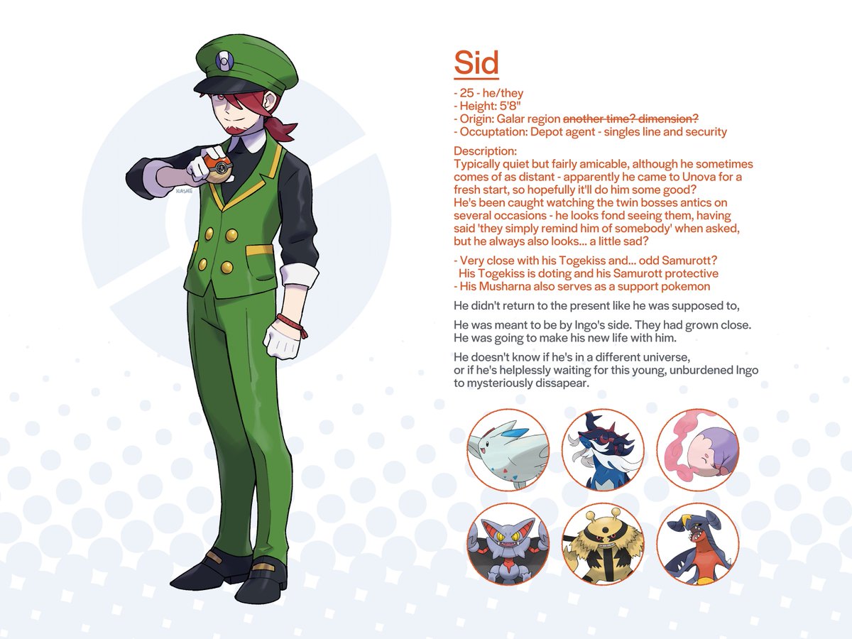 「joining the Depot Agent oc bandwagon wit」| Kiashie のイラスト