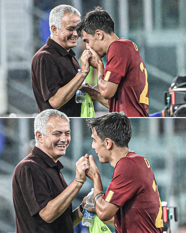 𝙁𝘾.𝙈𝙤𝙪 @SPOTV NOWアンバサダー on Twitter: "🎙記者『2得点を決めたディバラが交代する時、何を伝えたんですか？』 🗣モウ『昨シーズン、彼がユベントスの選手として交代 ...