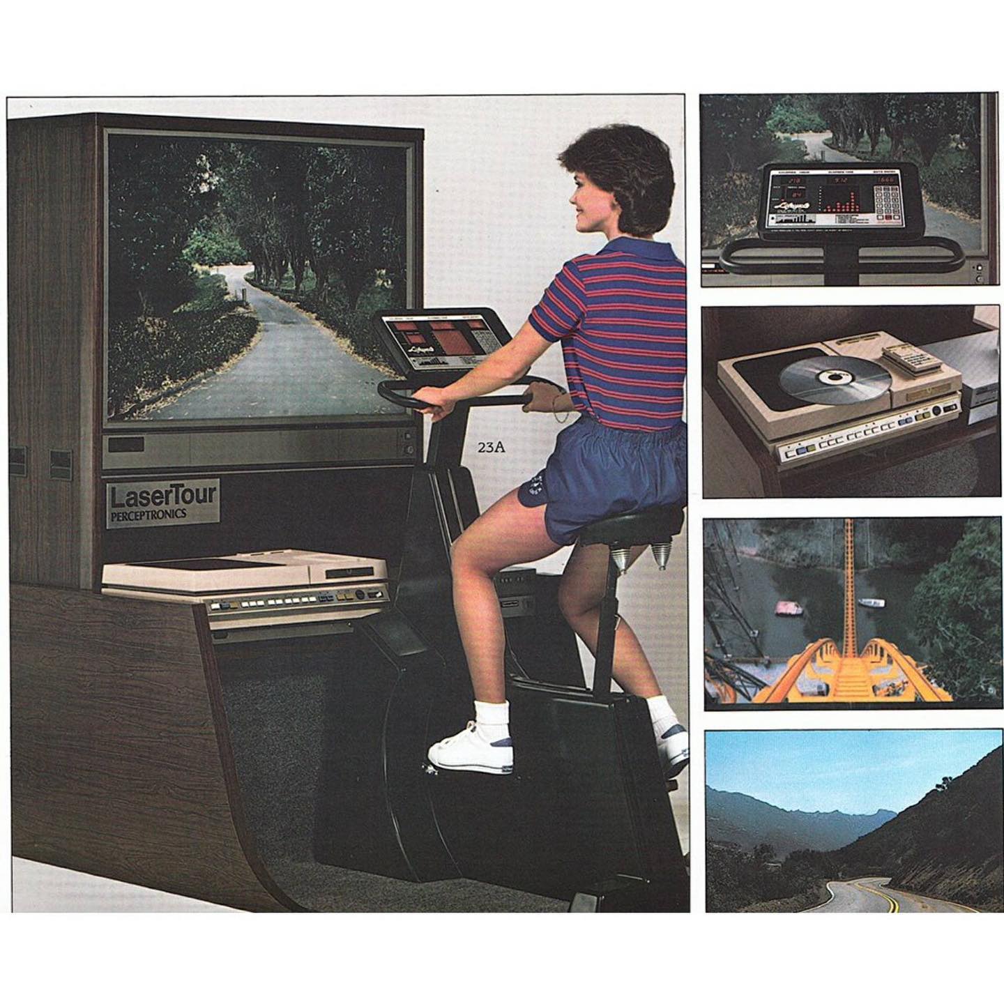 Retro Tech Dreams on Twitter: "The LaserTour was the original Peloton. It sold for $20,000 in ...