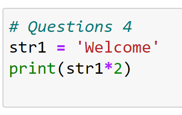 Top 10 Python String questions. Questions looks easy. try to answer all ...