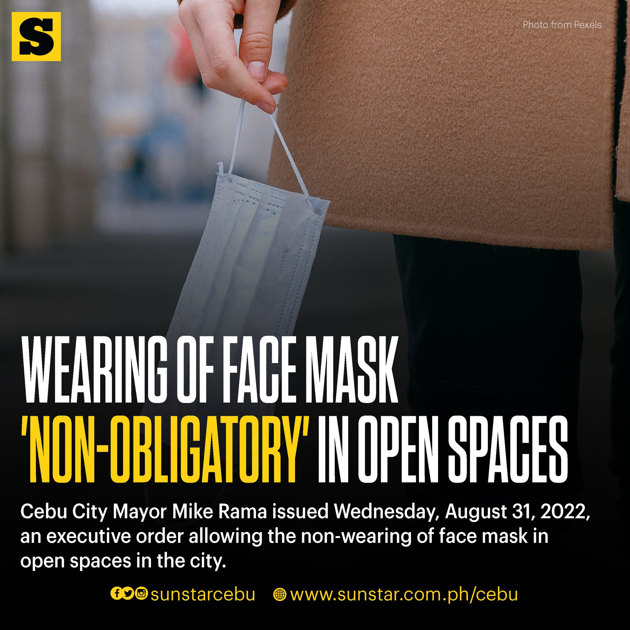 SunStar Cebu on Twitter: "‘NON-OBLIGATORY’: Cebu City Mayor Mike Rama issued Wednesday, August ...