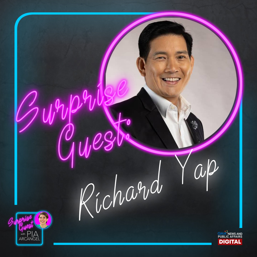 GMA News on Twitter: "SURPRISE! Si Richard Yap ang surprise guest ni Pia Arcangel sa kaniyang ...