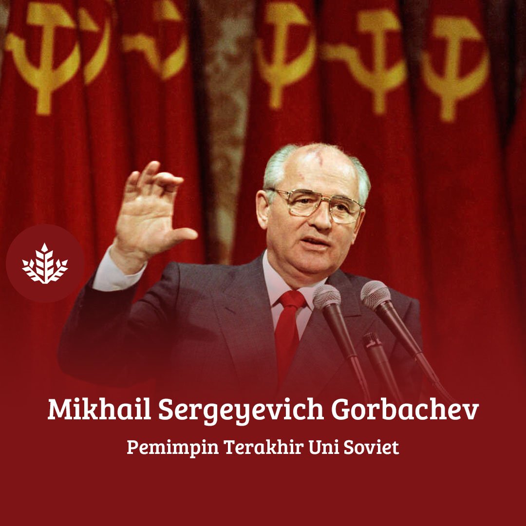 Neo Historia Indonesia on Twitter: "Ave Neohistorian! Mikhail Sergeyevich Gorbachev (bahasa ...