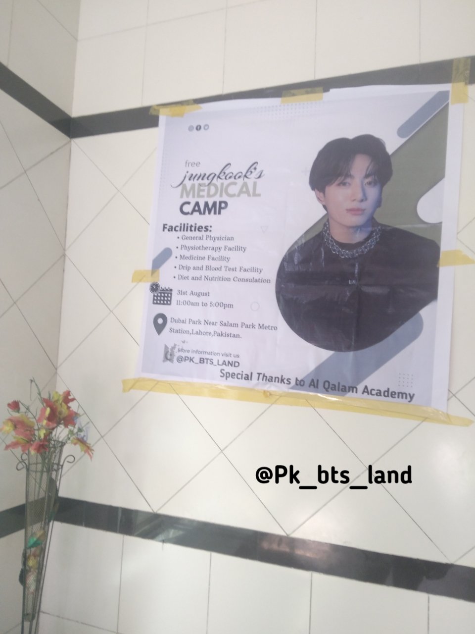 BTS PAKISTAN 🇵🇰 JOON DAY 🍀 on Twitter: "Jungkook Medical Camp has started serving free ...