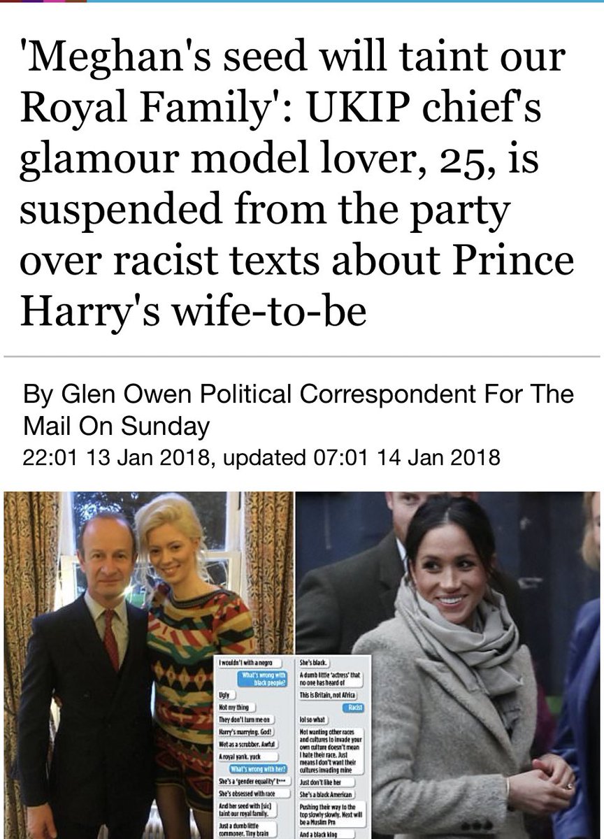 Lauren Denney on Twitter: "RT @LouiseRawAuthor: And yet high profile attacks on Meghan began ...