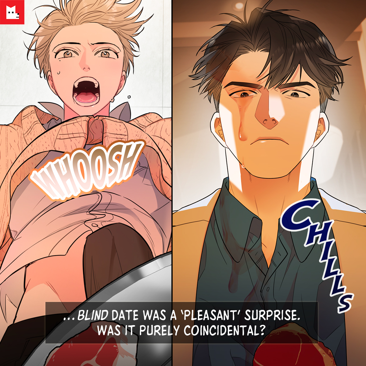 LEZHIN COMICS on Twitter: "💙NEW BL💙I knew from the start that my team leader and I wouldn't get ...